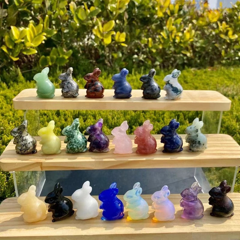 Rabbit Crystal Black - Etsy