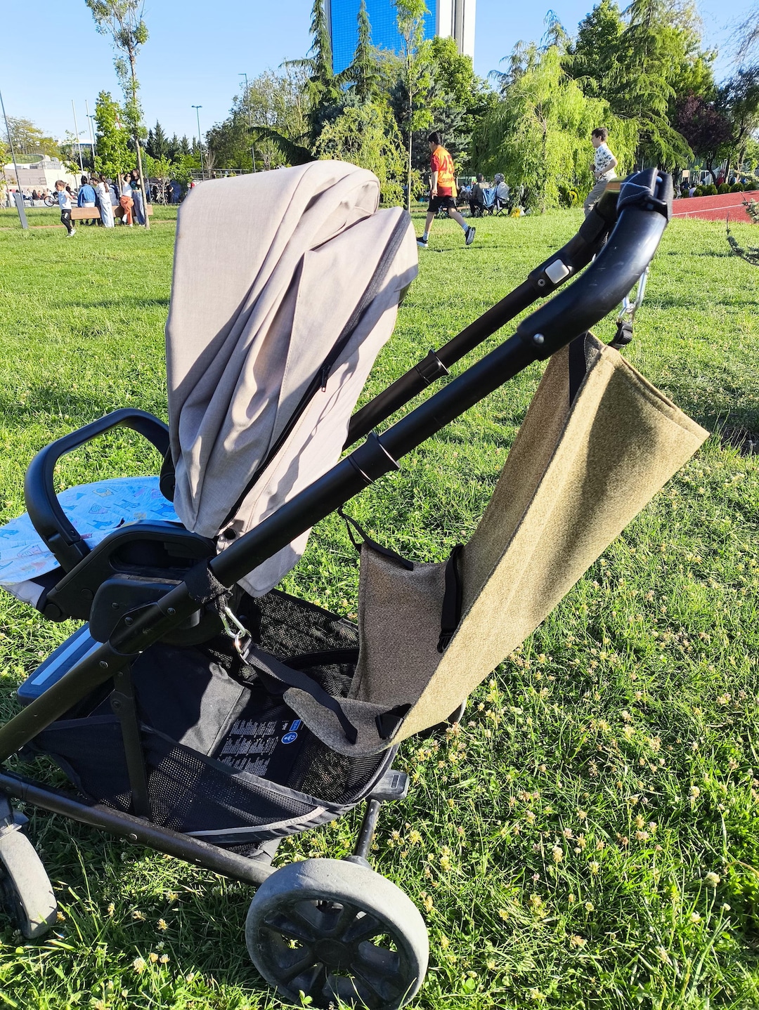 Stroller Hammock-handmade Stroller Hanging Pouch – Soft Fabric ...