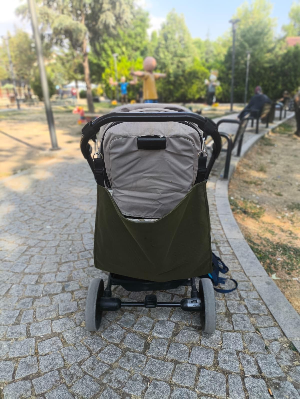 Stroller Accessories-stroller Hammock-carabiner- Organizer–soft Fabric ...