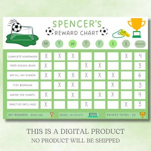 Editable Chore Chart, Printable Chore Chart, Kinds Chart Printable ...