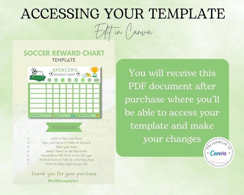 Editable Chore Chart, Printable Chore Chart, Kinds Chart Printable ...