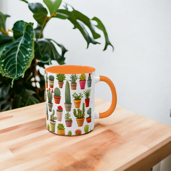 Cactus Mug - Etsy