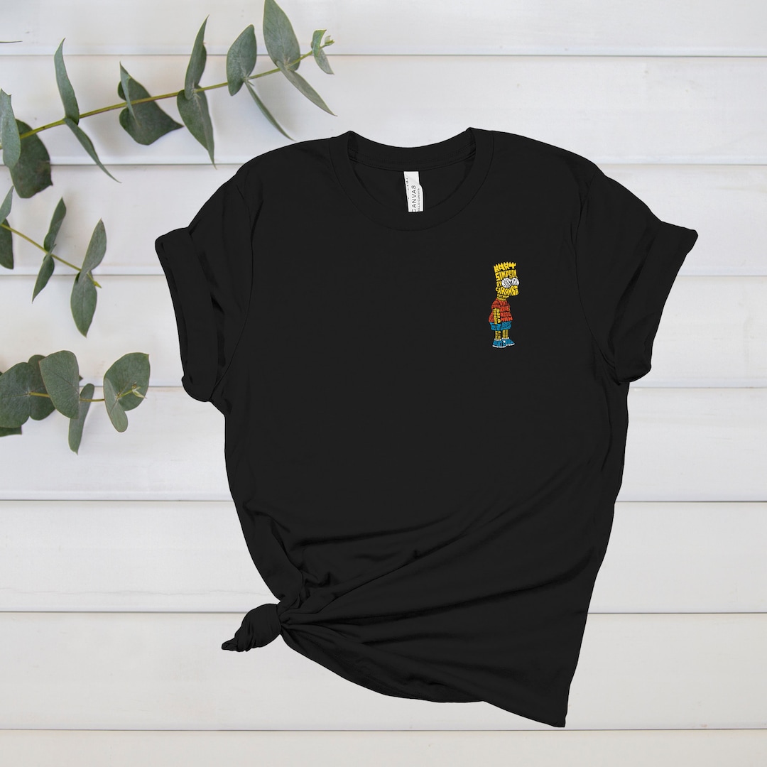Bart Simpson Shirtvintage Bart Simpson Shirtthe Simpsons - Etsy