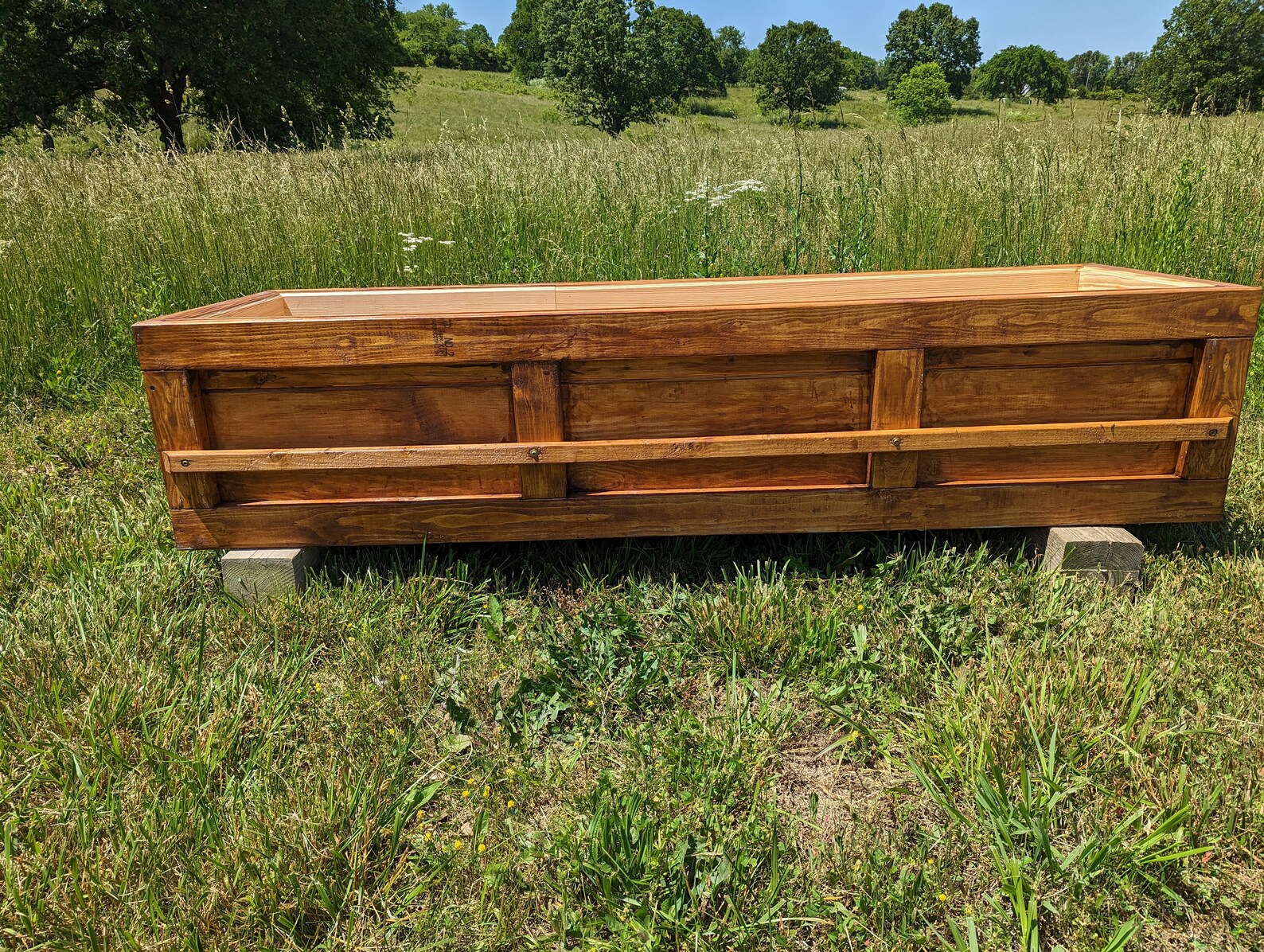 Handcrafted Custom Wood Coffin for Burial and Funeral - Etsy