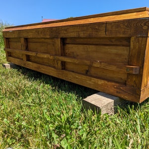Handcrafted Custom Wood Coffin for Burial and Funeral - Etsy