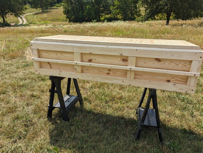 Eco Friendly Carpenter Pine Wood Casket for for Burial or Cremation - Etsy