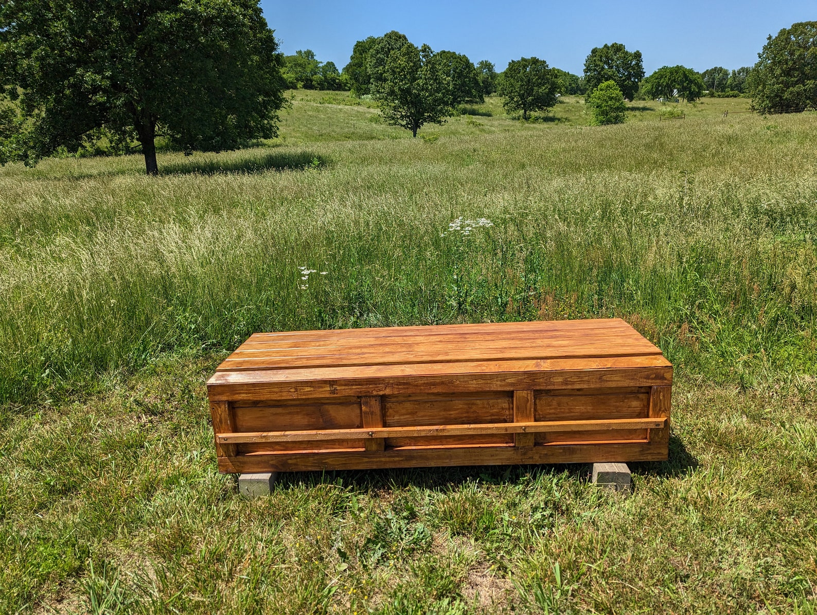 Handcrafted Custom Wood Coffin for Burial and Funeral - Etsy