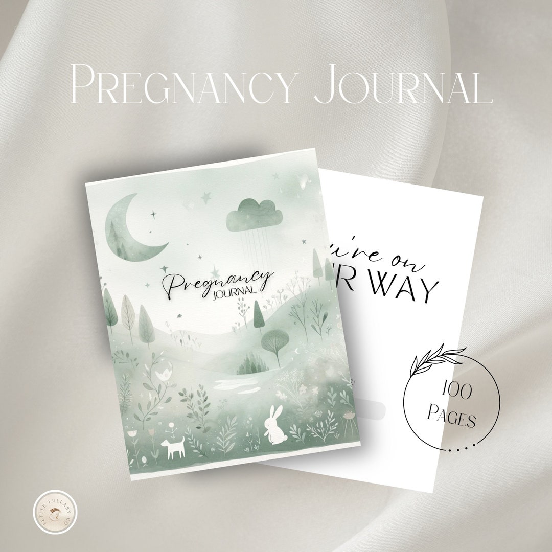 Pregnancy Journal Printable, Weekly Pregnancy Tracker, Pregnancy Book ...