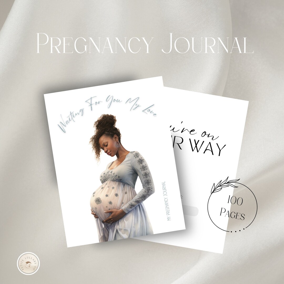 Pregnancy Journal Printable, Pregnancy Book PDF, Keepsake Journal ...