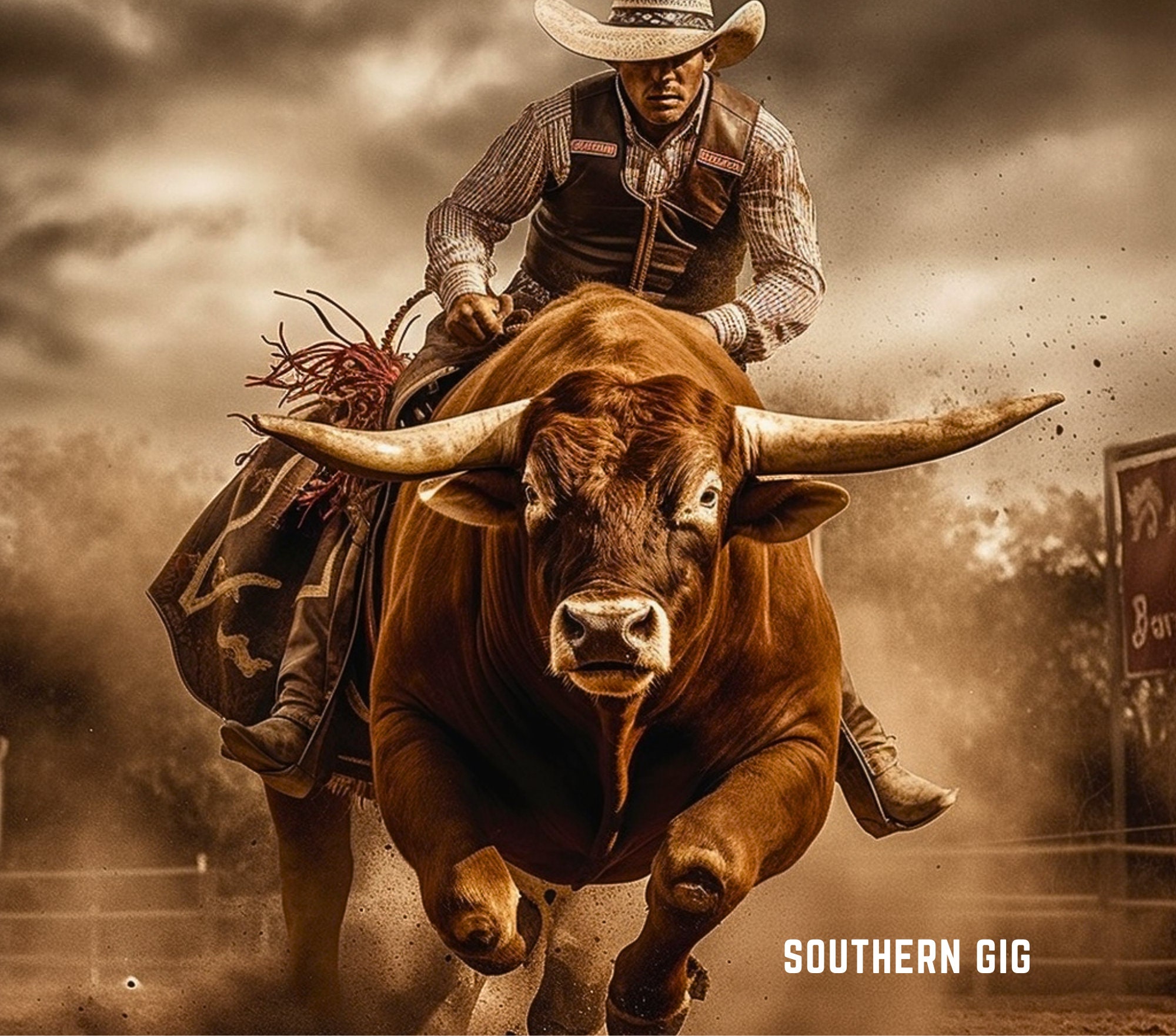 Rodeo Red Angus Bull Tumbler Wrap PNG, 20oz Skinny Tumbler Wraps ...