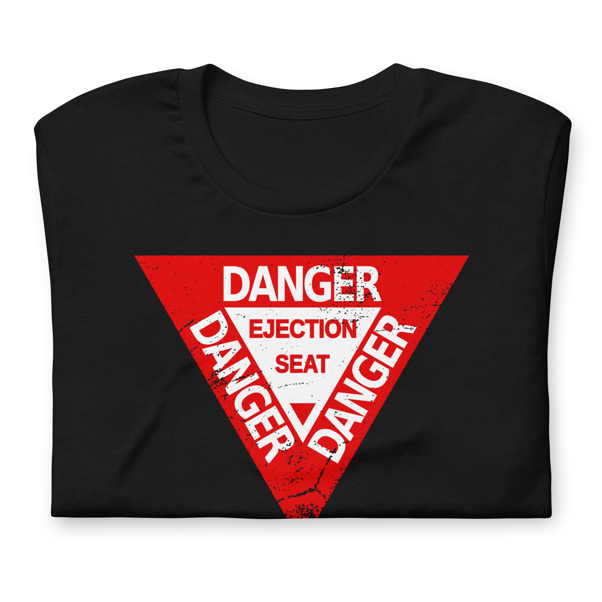 Danger Ejection Seat Distressed Logo Unisex T-shirt - Etsy