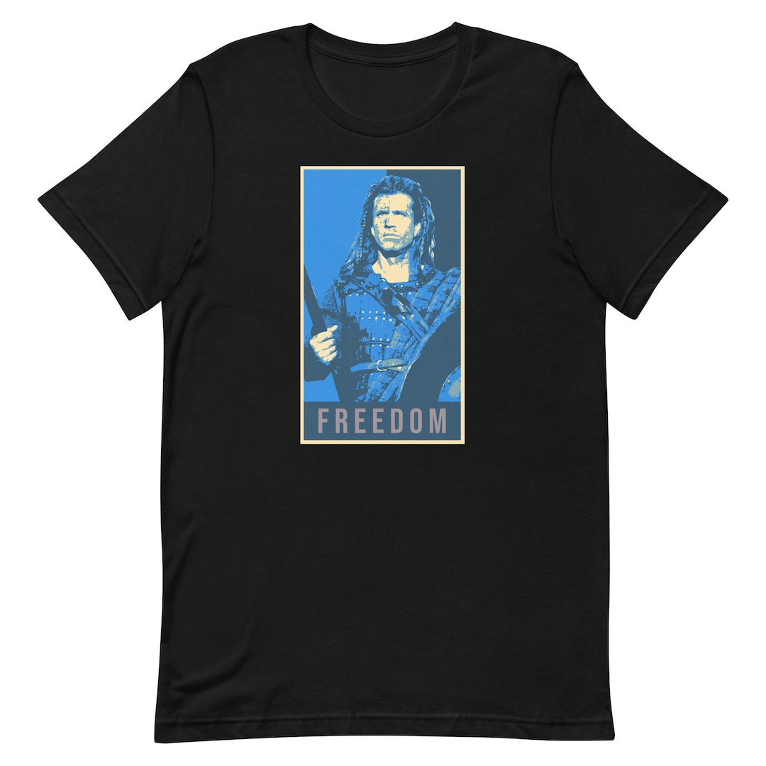 Freedom Scotland Braveheart William Wallace Unisex T-shirt - Etsy