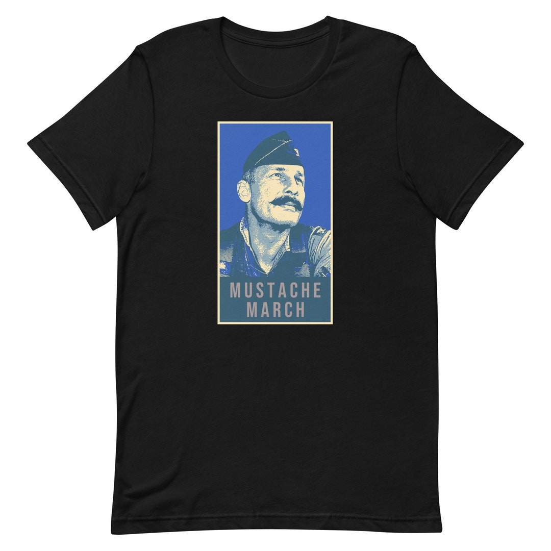 Colonel Robin Olds Mustache March USAF Operation BOLO Unisex T-shirt - Etsy