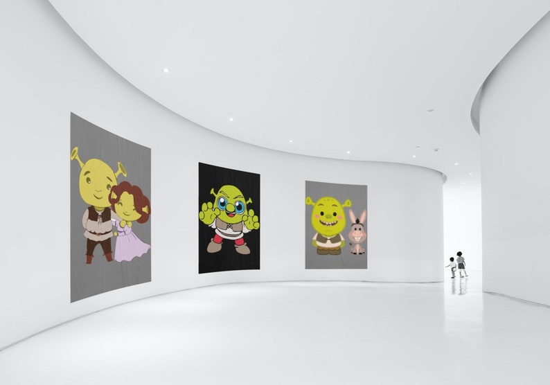 Shrek SVG, Shrek PNG Files, Svg for Cricut, Shrek Font, Shrek Clipart ...