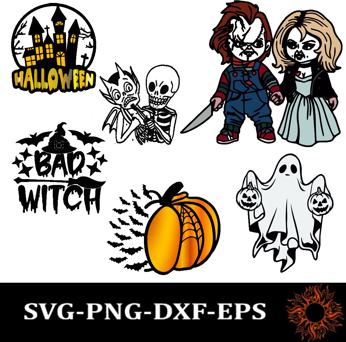 Horror SVG Bundle Halloween Horror SVG Horror Freunde svg Horror ...