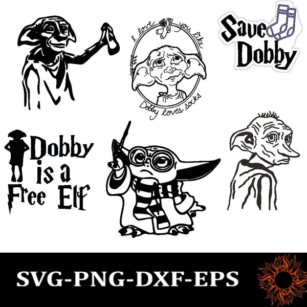 Dobby Svg - Etsy