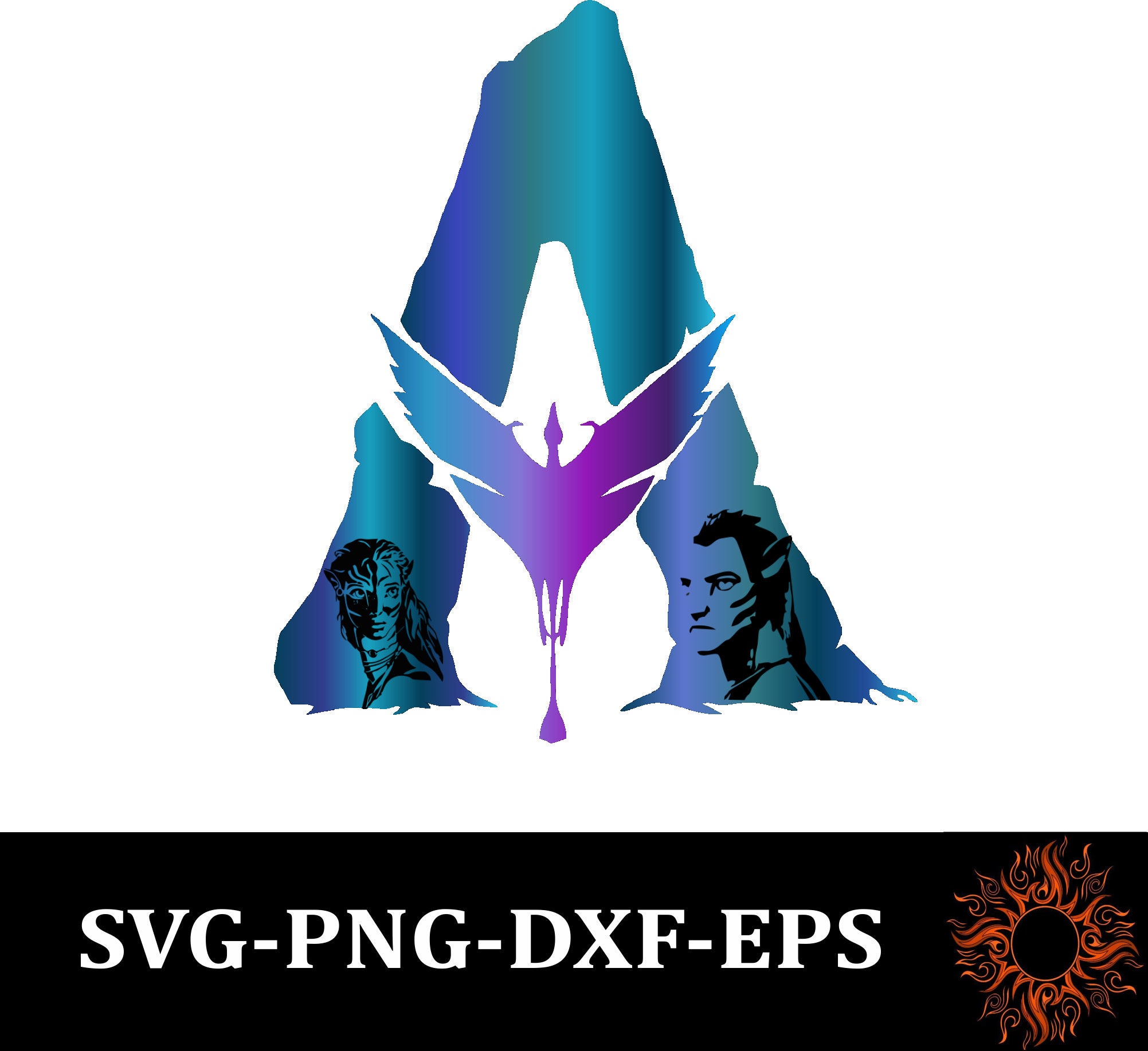 Avatar Svg Pandora Avatar Svg Banshee Svg Avatar 2 Svg