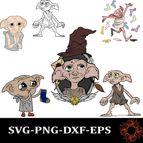 Dobby Svg - Etsy