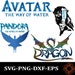 AVATAR SVG PANDORA Avatar Svg Banshee Svg Avatar 2 Svg Instant Download ...