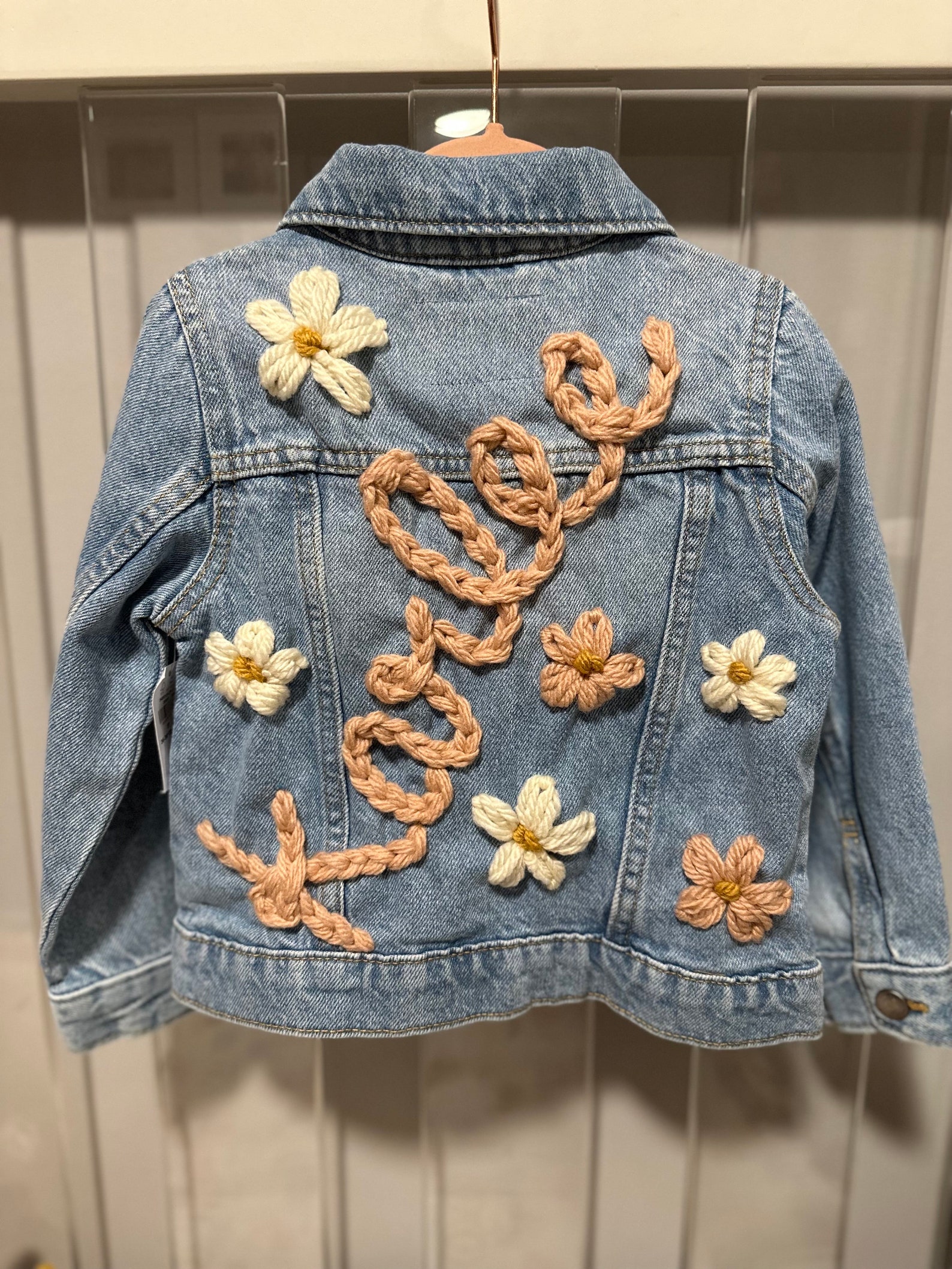 Custom Denim Baby Toddler Jacket - Etsy