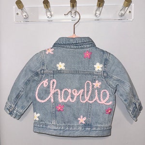 Custom Denim Baby Toddler Jacket - Etsy