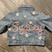 Custom Denim Baby Toddler Jacket - Etsy