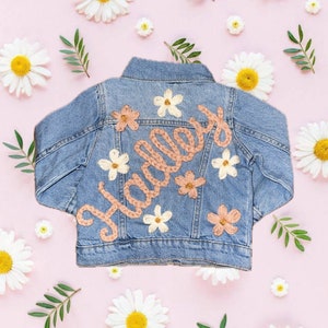 Custom Denim Baby Toddler Jacket - Etsy