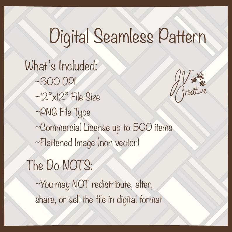 Brown Geometric Square Tiles Seamless Pattern | Neutral Modern Digital ...
