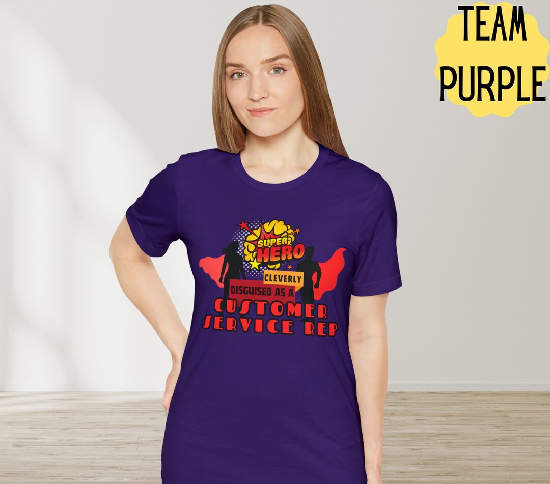 Super Hero Shirt, Disguised as a Customer Service Rep, Customer Service ...