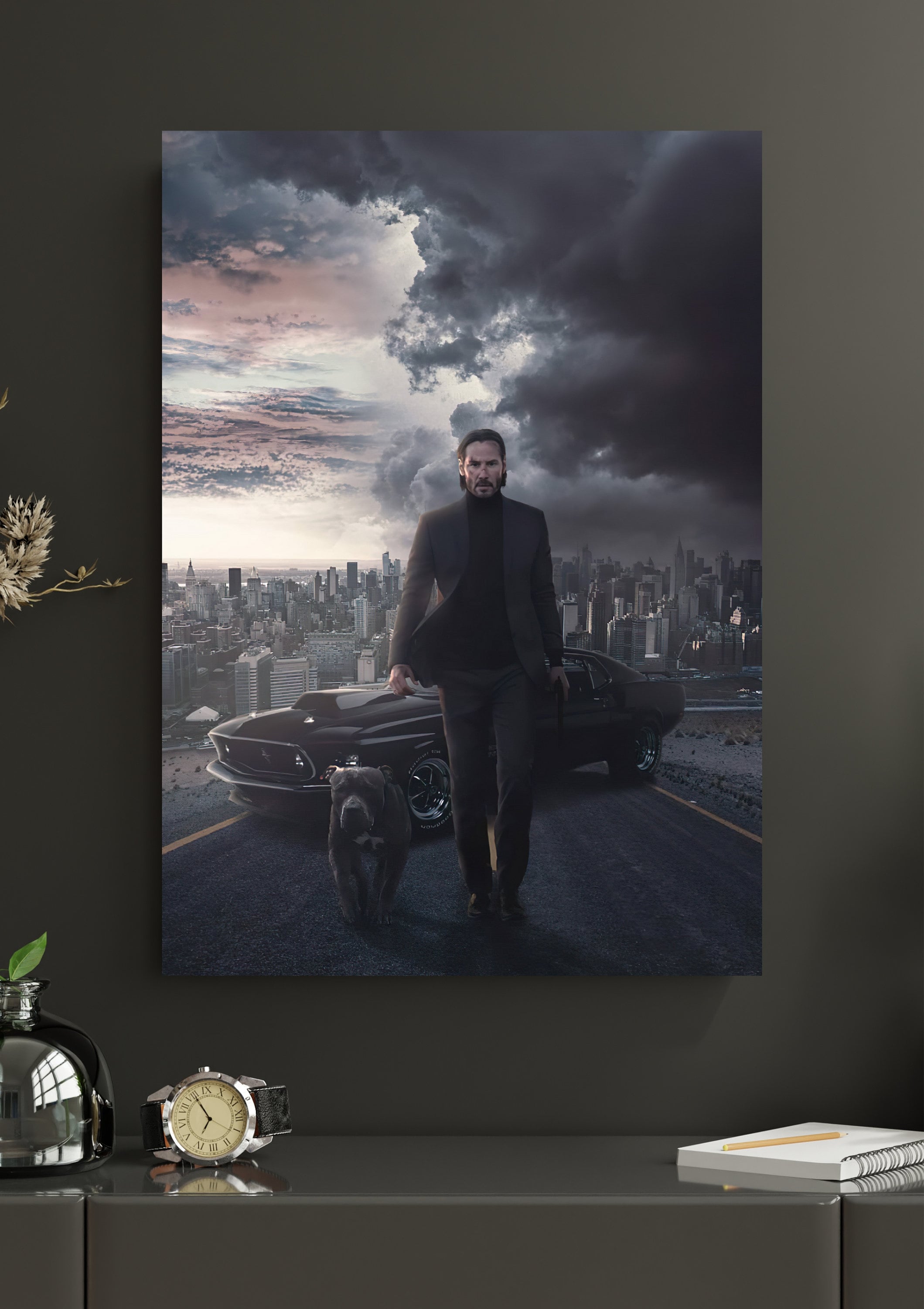 John Wick Poster High Quality Poster Wall Art John Wick Poster Din A1 ...