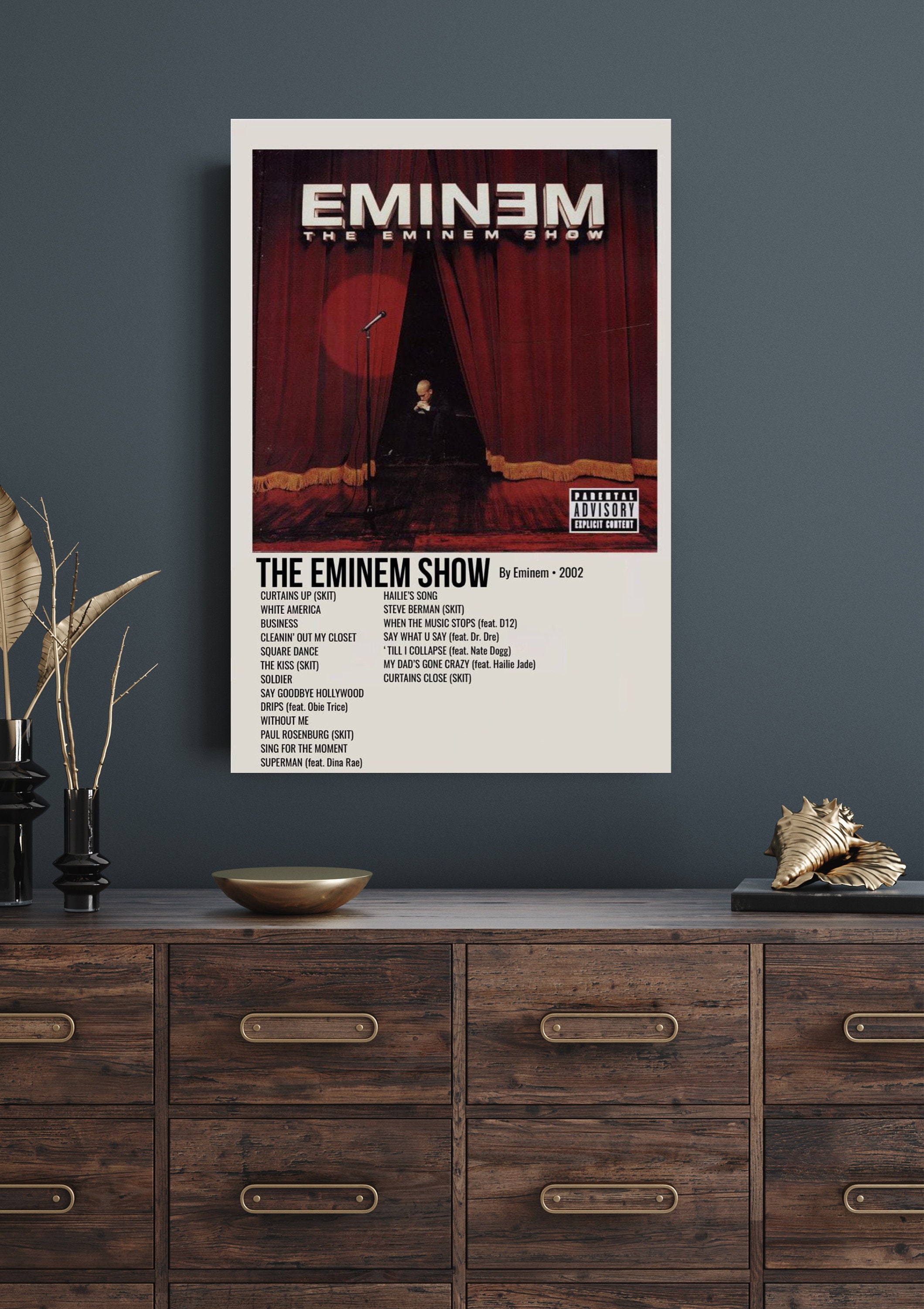 EMINEM the Eminem Show Album Poster Poster Din A1A2A3A4 - Etsy