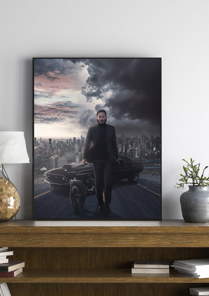 John Wick Poster Template Digital File, Download File - Etsy