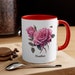 Personalized Pink Roses & Bee Mug Pink Roses Coffee Mug Pink - Etsy