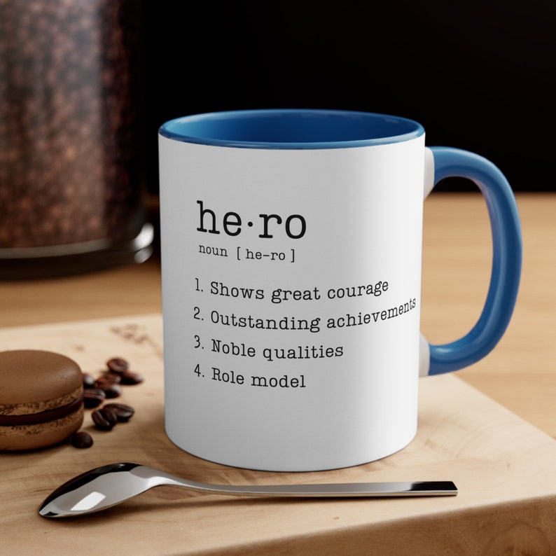 My Hero Dad Mug, Father's Day Gift, Coffee Lover , Fun Coffee Mug ...