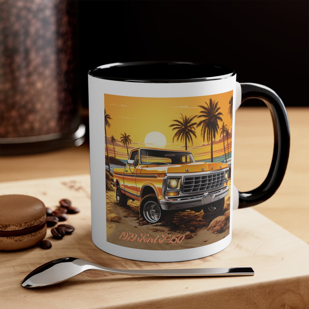 1979 Ford F-150 Retro Style Mug, 1979 Ford Pickup Truck, 1979 F-150 ...