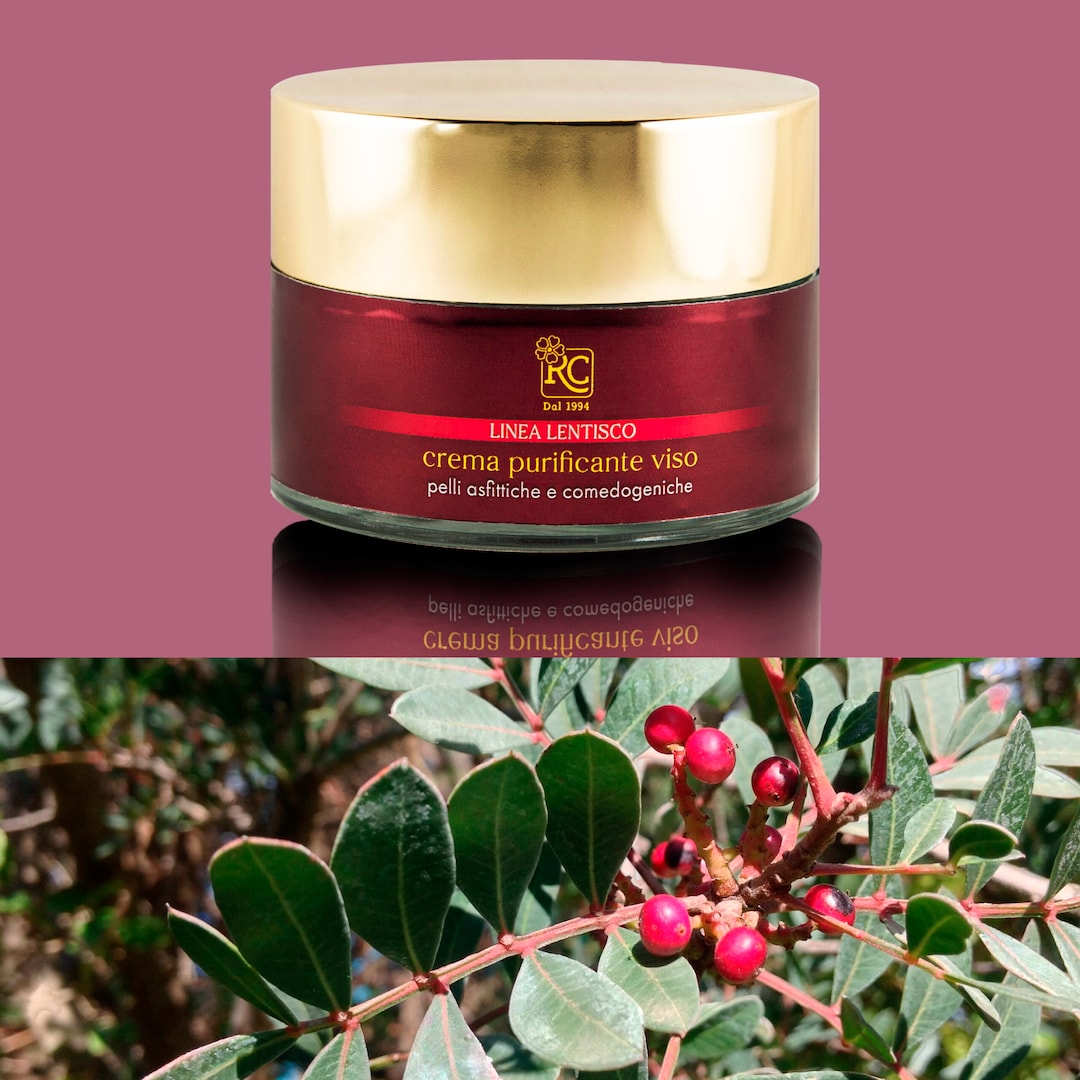 PURIFYING FACIAL CREAM for Asphyxiated and Comedogenic Skin Lentisco ...