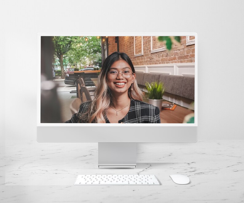 Coffee Shop Realistic Zoom Background, Professional Office Background ...