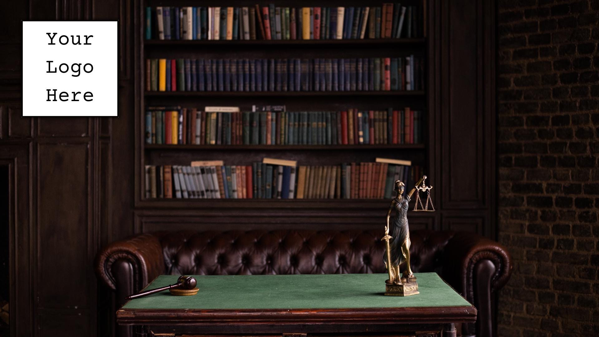 Lawyer Zoom Backgrounds, Legal Office Virtual Backdrops, Attorney ...