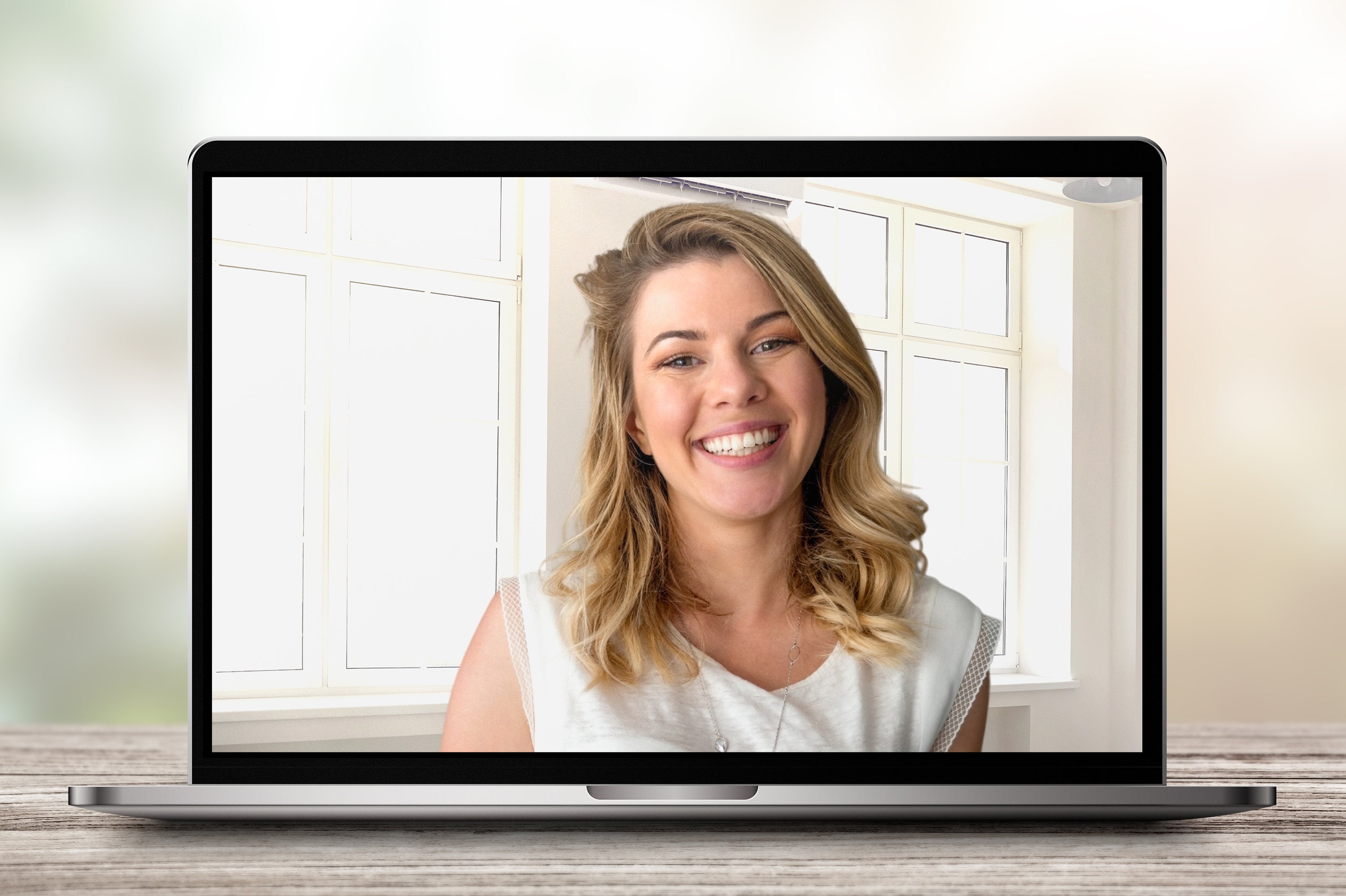 Home Office Window Background, Bright Light Zoom Backgrounds ...