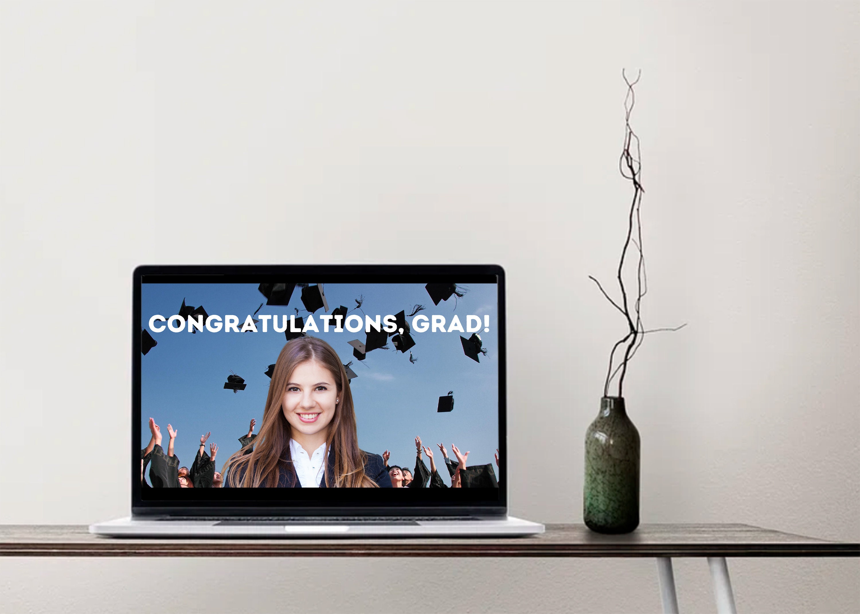 Graduation Zoom Background, Virtual Backdrop for Graduating Class ...