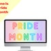 Work From Home Zoom Background to Celebrate LGBTQ Pride Month, Bright ...