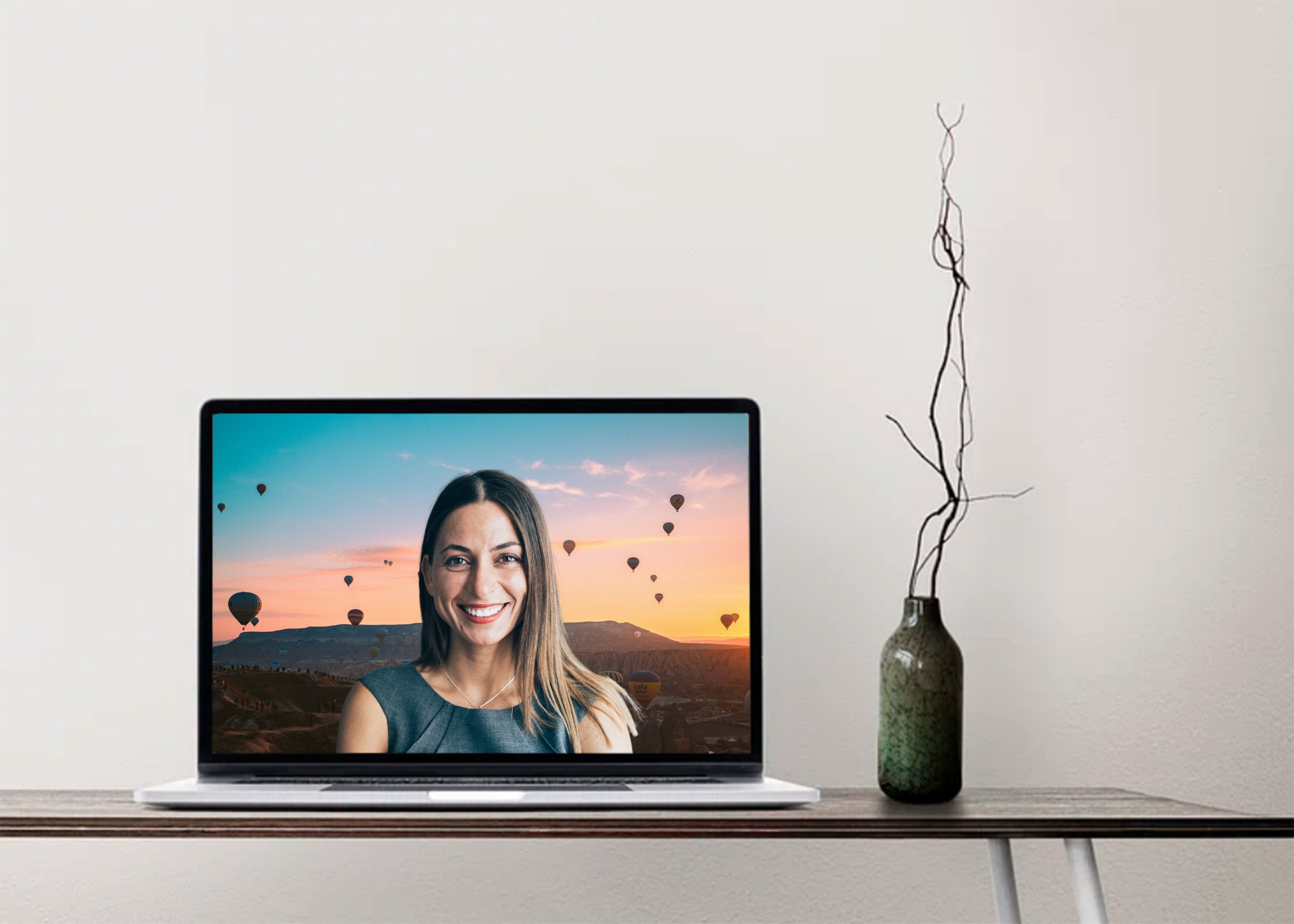 Sunset Digital Zoom Background, Scenery Virtual Background Microsoft ...