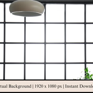 Bright Zoom Background Window, Videoconferencing Backdrop Online ...