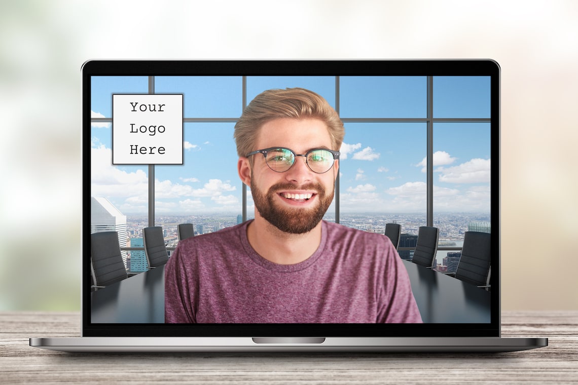 Custom Zoom Background, Professional Office Zoom Background ...