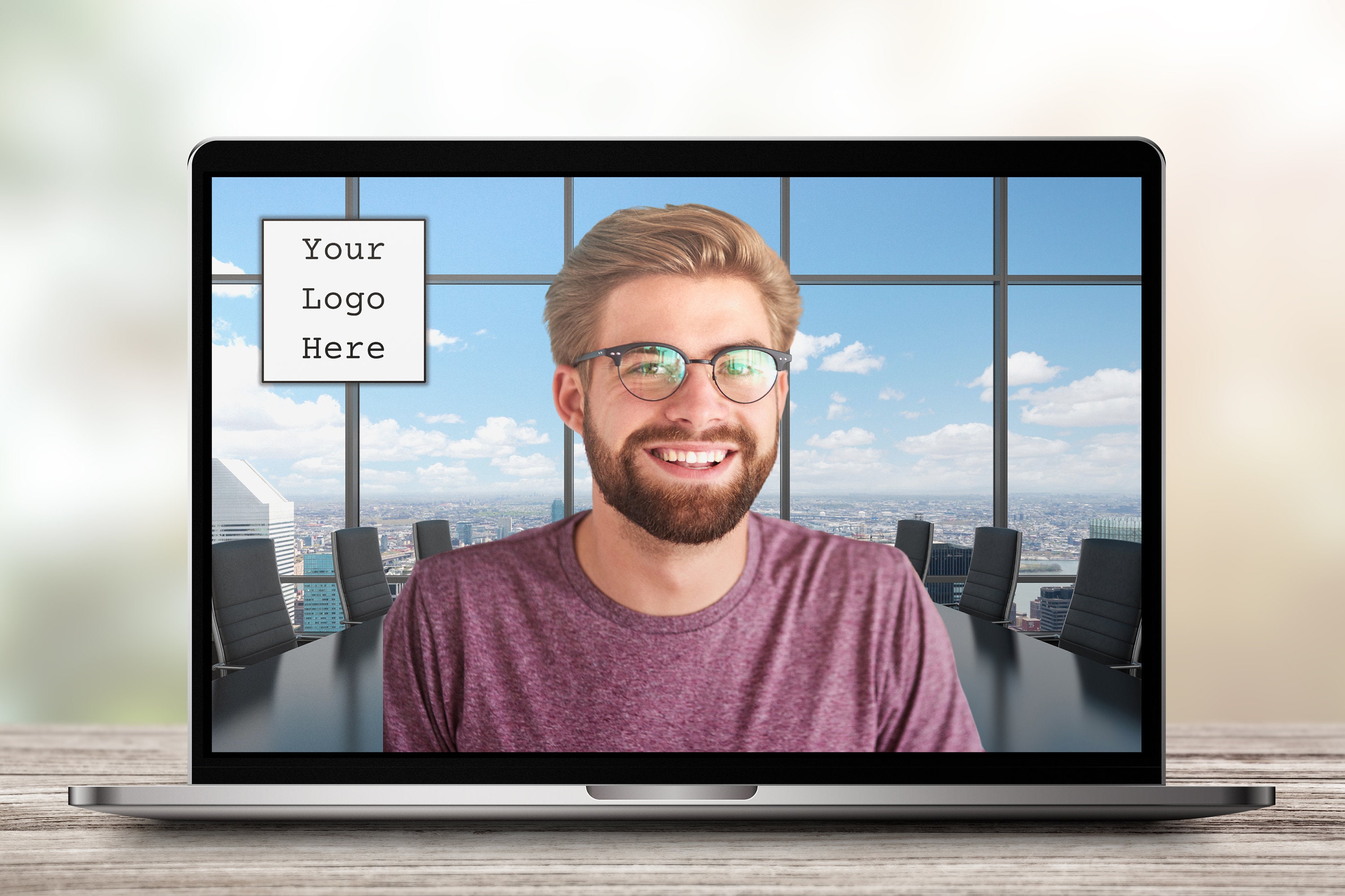 Custom Zoom Background, Professional Office Zoom Background ...