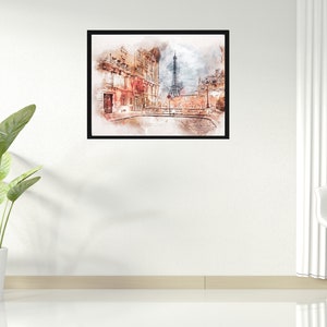 Painting Digital Virtual Zoom Background, Bright Minimalist Zoom ...