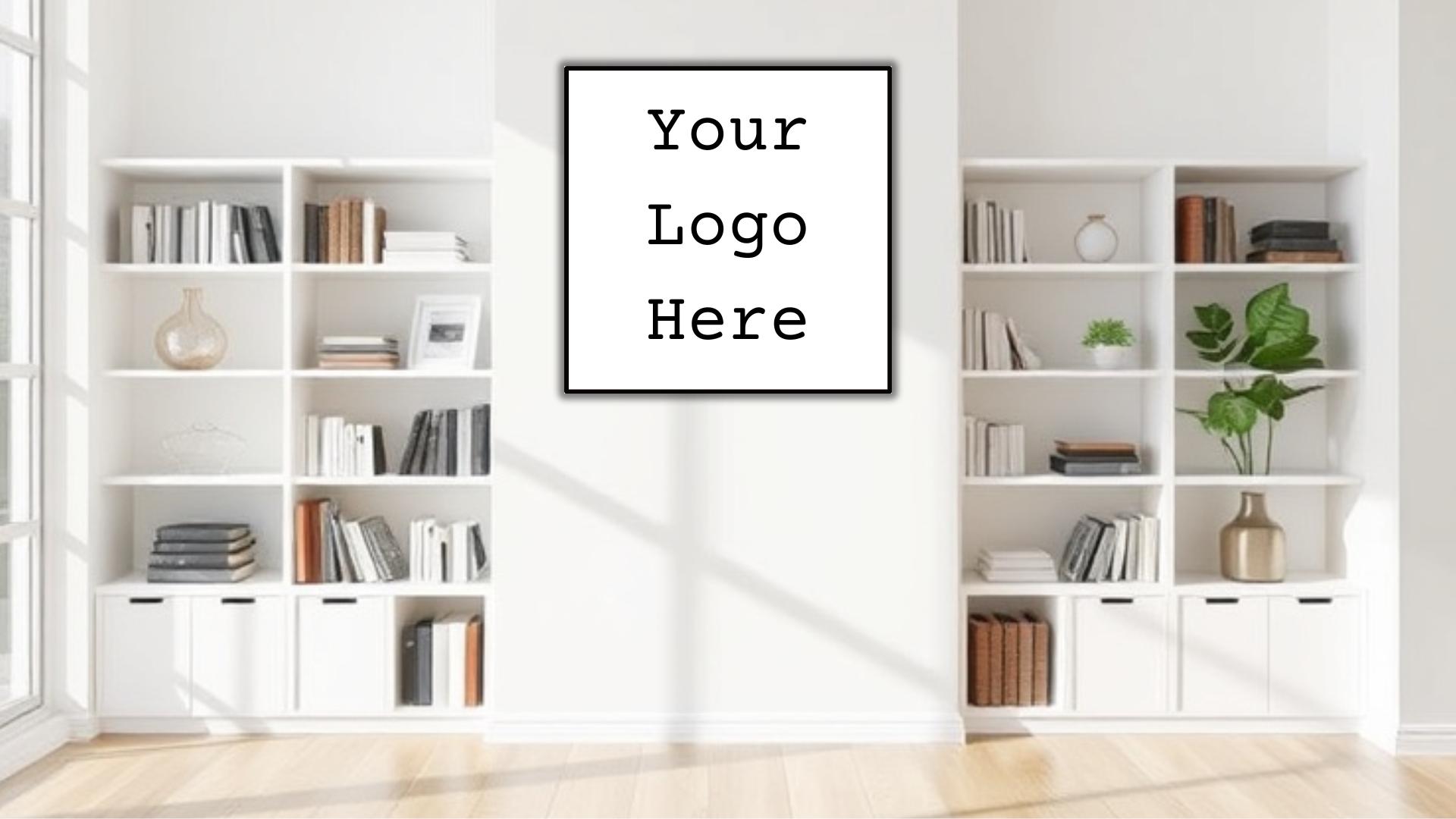 Custom Zoom Background Home Office, Professional Zoom Meeting Backdrop ...