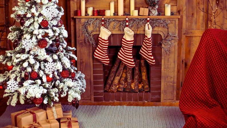 8 Bestseller Holiday Bundle Zoom Backgrounds, Halloween Backdrop ...