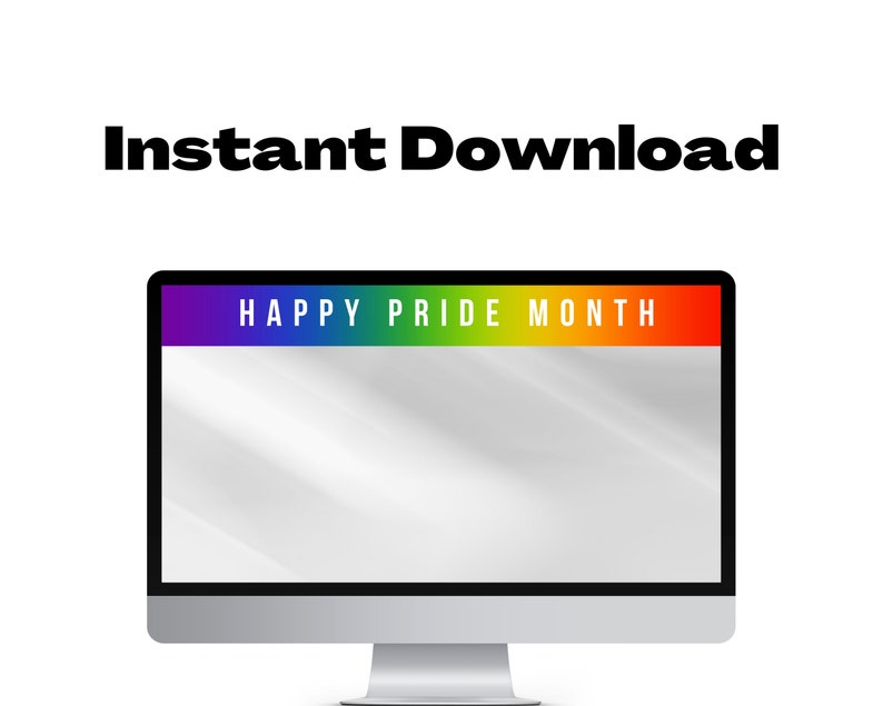 Zoom Background for LGBTQ Pride Month, Work From Home Virtual ...