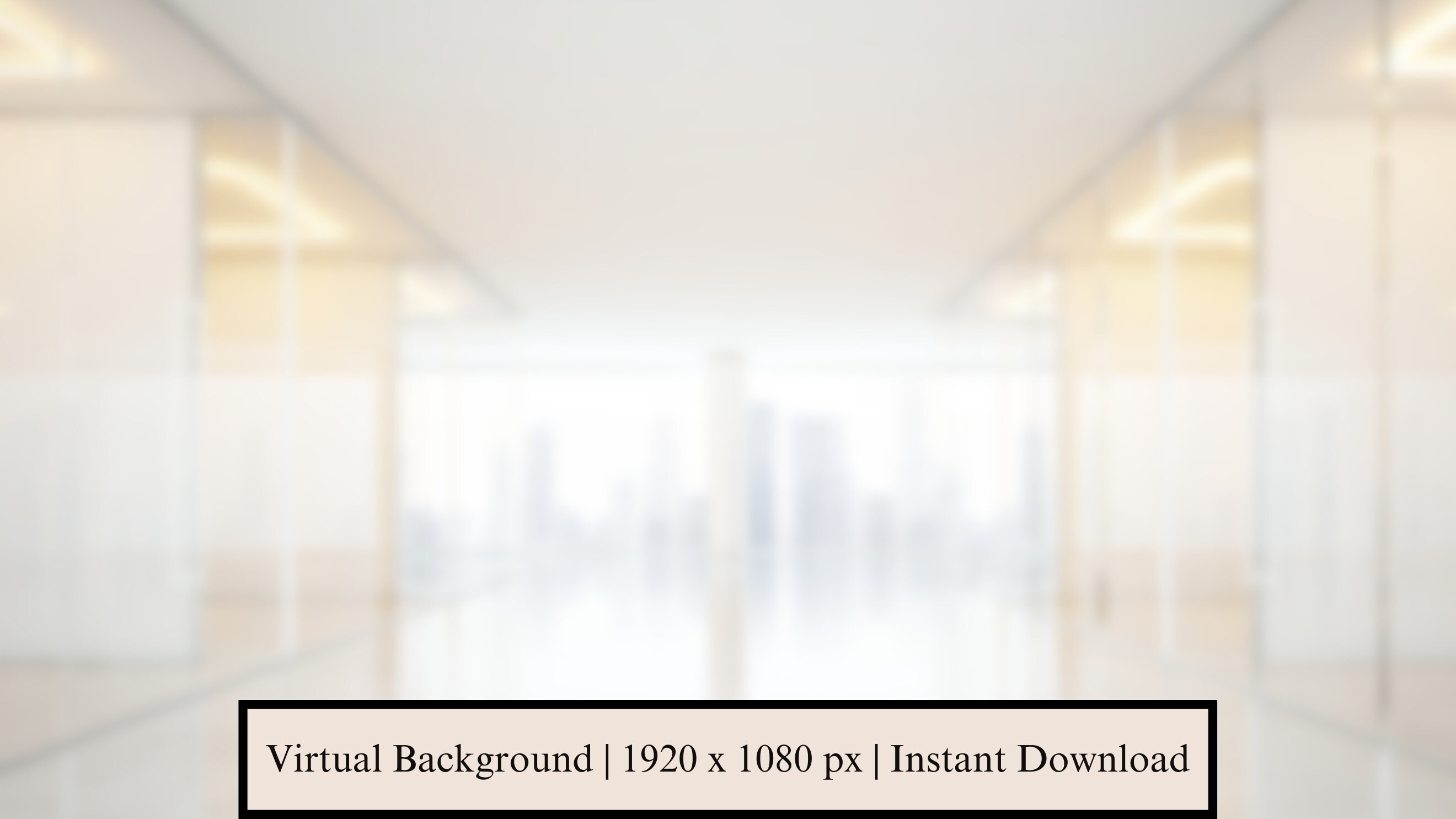 Blurred Background Zoom Meeting, Blurry Lights Virtual Background, Home ...